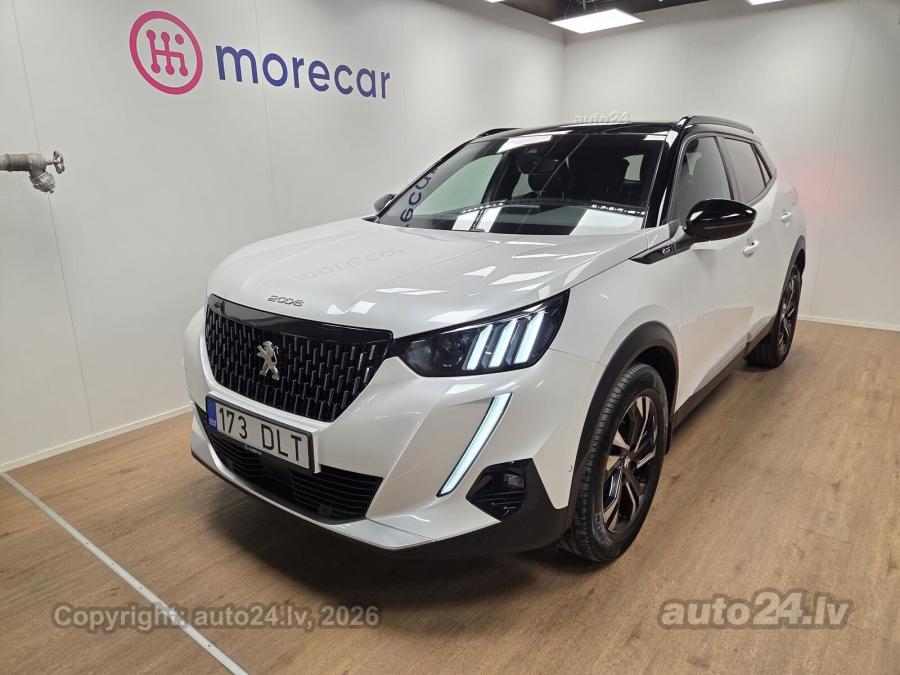 Balts Peugeot 2008 2021 Tallina, ar dzinēja tilpumu 1.20 L un nobraukumu 68 tūkst. km par 16400 €, foto 4 vietnē AUTOMOTO.COM.LV