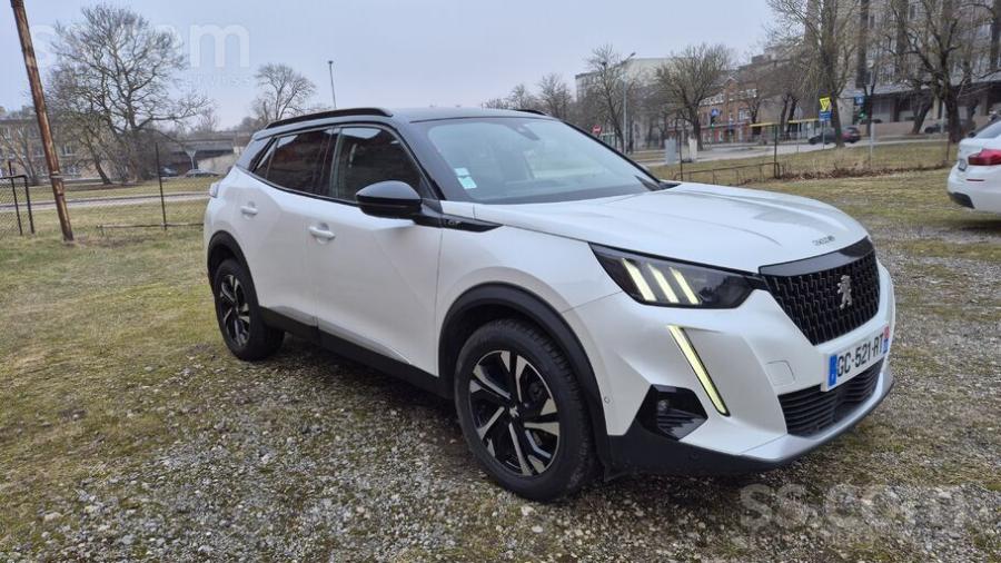 Balts Peugeot 2008 2021 Liepāja, ar dzinēja tilpumu 1.50 L un nobraukumu 228 tūkst. km par 14250 €, foto 4 vietnē AUTOMOTO.COM.LV