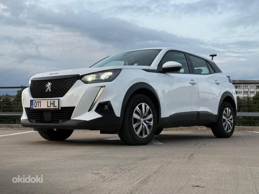 Balts Peugeot 2008 2021 Tallina, ar dzinēja tilpumu 1.50 L un nobraukumu 258 tūkst. km par 10500 €, foto 3 vietnē AUTOMOTO.COM.LV