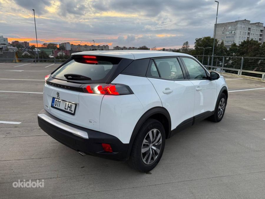 Balts Peugeot 2008 2021 Tallina, ar dzinēja tilpumu 1.50 L un nobraukumu 258 tūkst. km par 10500 €, foto 6 vietnē AUTOMOTO.COM.LV