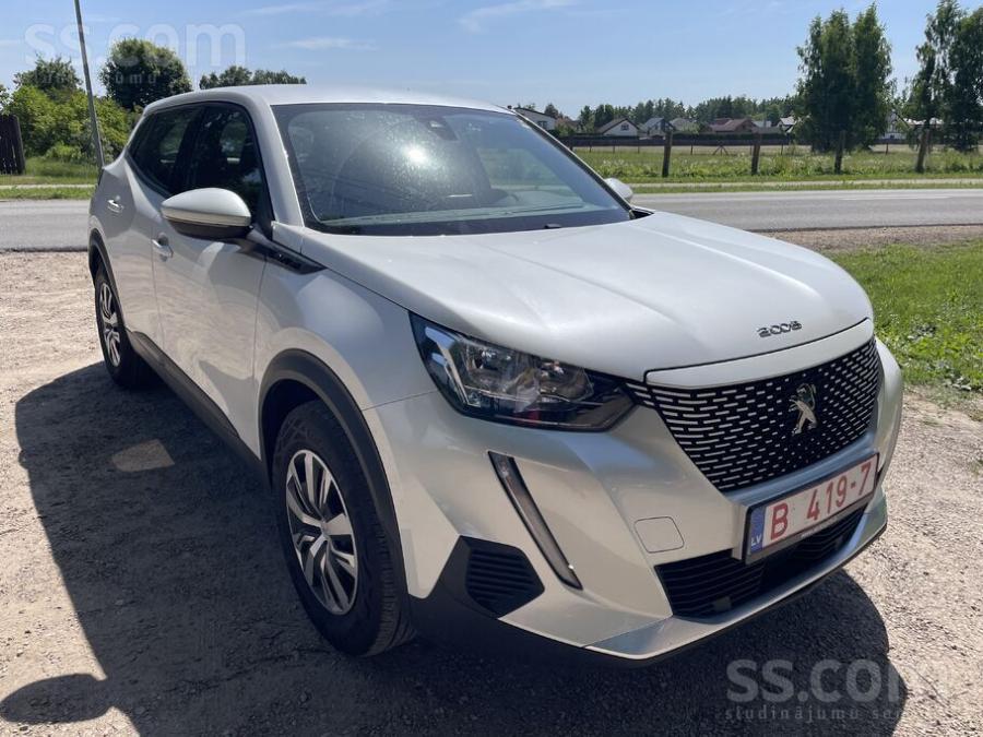 Balts Peugeot 2008 2021 Rīga, ar dzinēja tilpumu 1.20 L un nobraukumu 40 tūkst. km par 18990 €, foto 8 vietnē AUTOMOTO.COM.LV