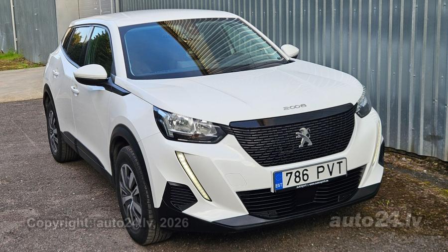 White Peugeot 2008 2021 in Tallinn, with an engine capacity of 1.50 L and mileage of 128 thousand km for 10999 €, photo 1 on AUTOMOTO.COM.LV
