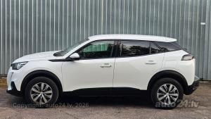 White Peugeot 2008 2021 in Tallinn, with an engine capacity of 1.50 L and mileage of 128 thousand km for 10999 €, photo 9 on AUTOMOTO.COM.LV