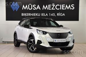 White Peugeot 2008 2021 in Riga, with an engine capacity of 1.50 L and mileage of 74 thousand km for 19990 €, photo 4 on AUTOMOTO.COM.LV