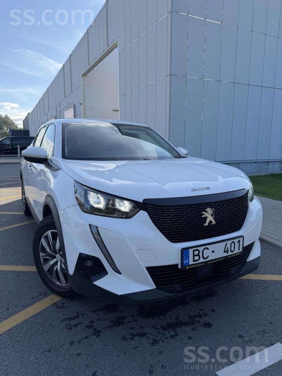 Balts Peugeot 2008 2021 Rīga, ar dzinēja tilpumu 1.20 L un nobraukumu 167 tūkst. km par 9300 €, foto 1 vietnē AUTOMOTO.COM.LV
