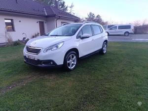 White Peugeot 2008 2015 in Silute, with an engine capacity of 1.20 L and mileage of 98 thousand km for 5400 €, photo  on AUTOMOTO.COM.LV