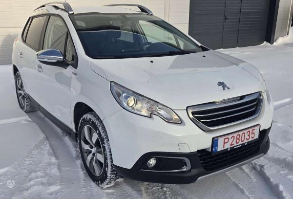 White Peugeot 2008 2016 in Kretinga, with an engine capacity of 1.20 L and mileage of 116 thousand km for 5999 €, photo 1 on AUTOMOTO.COM.LV