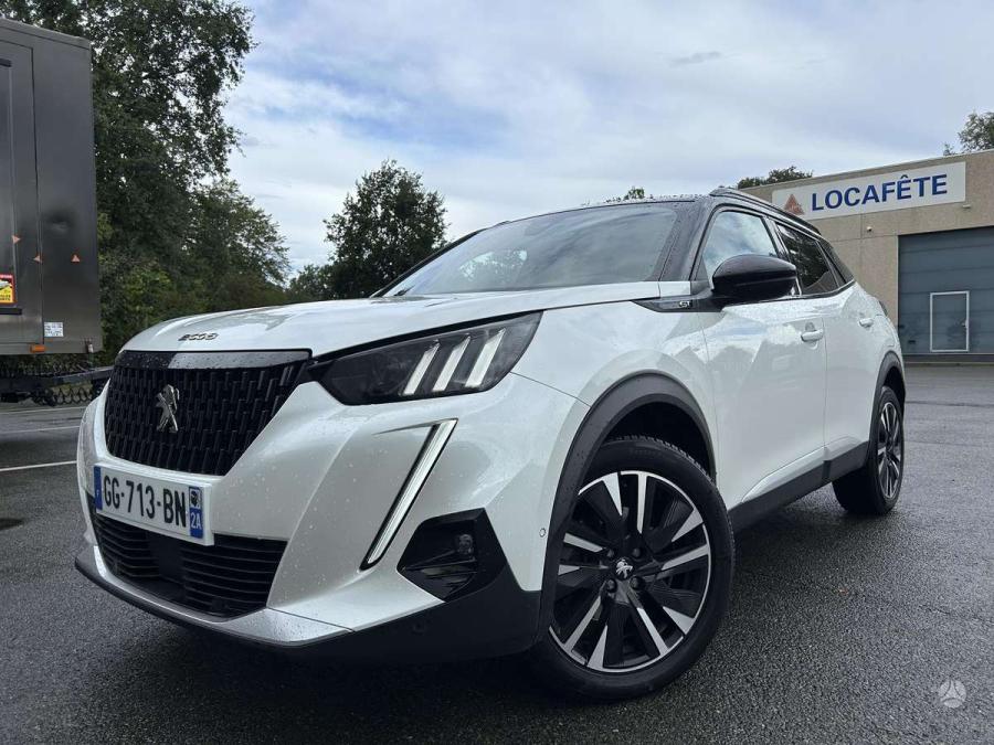 Balts Peugeot 2008 2022 Tauragė, ar dzinēja tilpumu 1.50 L un nobraukumu 264 tūkst. km par 9950 €, foto 1 vietnē AUTOMOTO.COM.LV