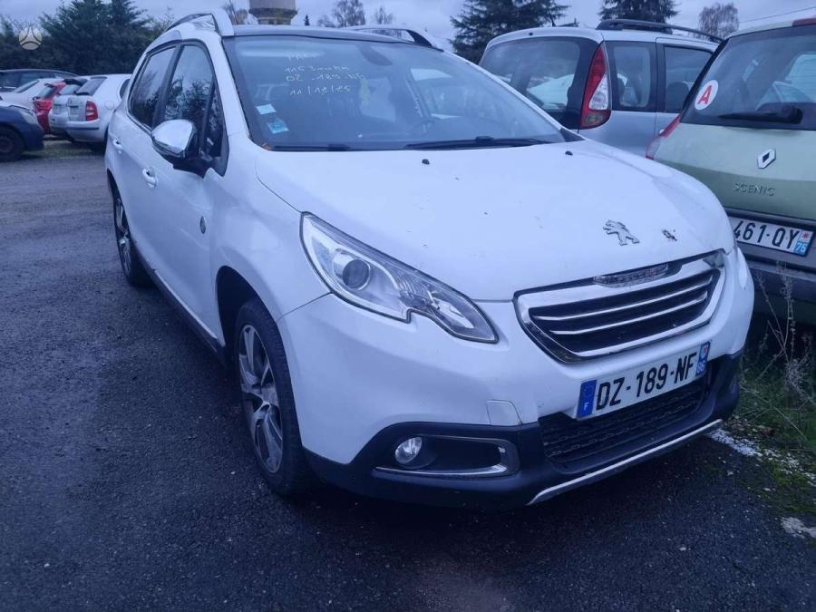 Balts Peugeot 2008 2016 Tauragė, ar dzinēja tilpumu 1.20 L un nobraukumu 108 tūkst. km par 6200 €, foto 1 vietnē AUTOMOTO.COM.LV
