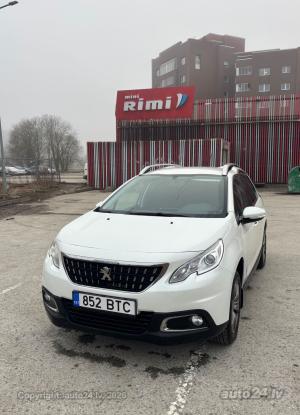 Balts Peugeot 2008 2017 Tallina, ar dzinēja tilpumu 1.20 L un nobraukumu 95 tūkst. km par 6900 €, foto  vietnē AUTOMOTO.COM.LV