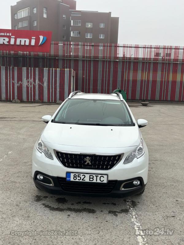 White Peugeot 2008 2017 in Tallinn, with an engine capacity of 1.20 L and mileage of 95 thousand km for 6900 €, photo 2 on AUTOMOTO.COM.LV