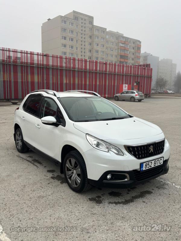 White Peugeot 2008 2017 in Tallinn, with an engine capacity of 1.20 L and mileage of 95 thousand km for 6900 €, photo 3 on AUTOMOTO.COM.LV