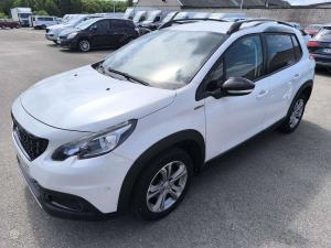 Balts Peugeot 2008 2017 Tauragė, ar dzinēja tilpumu 1.20 L un nobraukumu 66 tūkst. km par 6500 €, foto  vietnē AUTOMOTO.COM.LV