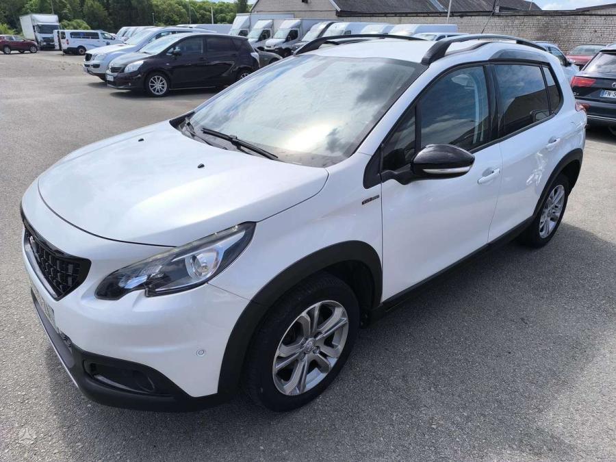 Balts Peugeot 2008 2017 Tauragė, ar dzinēja tilpumu 1.20 L un nobraukumu 66 tūkst. km par 6500 €, foto 1 vietnē AUTOMOTO.COM.LV