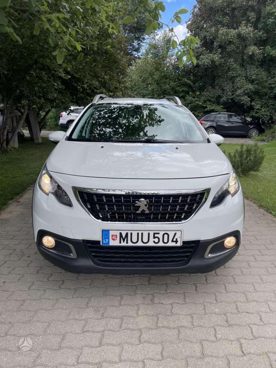 White Peugeot 2008 2017 in Raseiniai, with an engine capacity of 1.56 L and mileage of 148 thousand km for 5200 €, photo 4 on AUTOMOTO.COM.LV