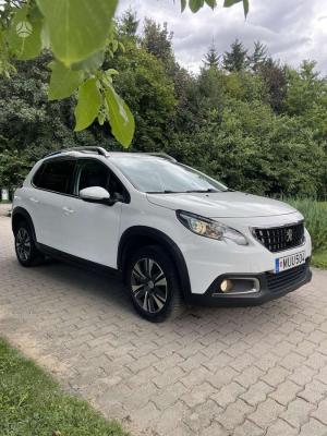 White Peugeot 2008 2017 in Raseiniai, with an engine capacity of 1.56 L and mileage of 148 thousand km for 5200 €, photo 9 on AUTOMOTO.COM.LV