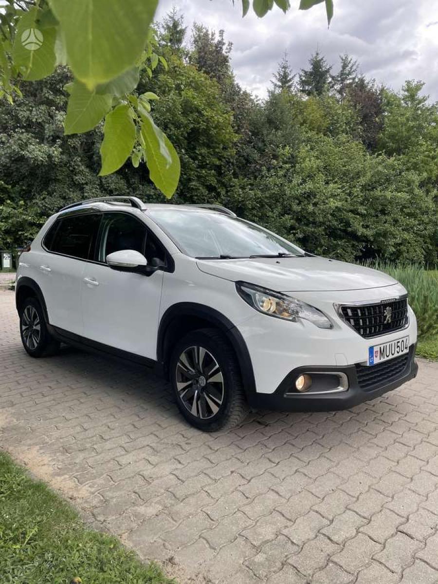White Peugeot 2008 2017 in Raseiniai, with an engine capacity of 1.56 L and mileage of 148 thousand km for 5200 €, photo 9 on AUTOMOTO.COM.LV