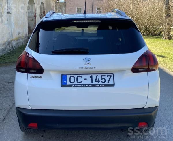 Balts Peugeot 2008 2018 Dobele, ar dzinēja tilpumu 1.50 L un nobraukumu 212 tūkst. km par 6500 €, foto 5 vietnē AUTOMOTO.COM.LV