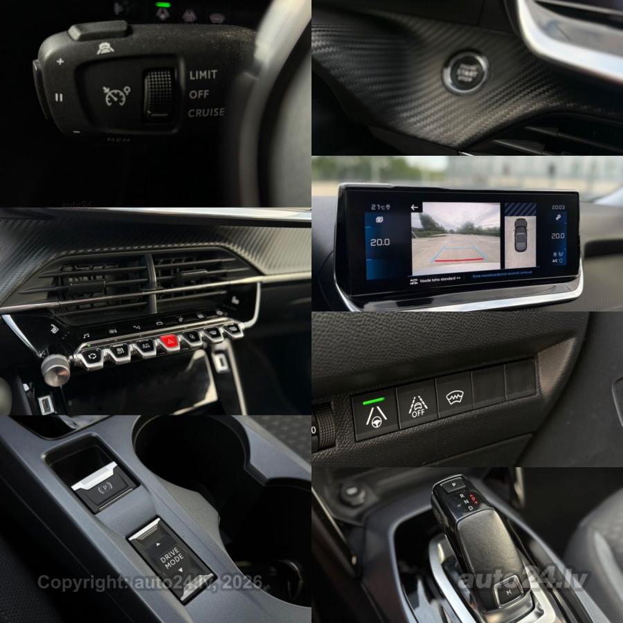 White Peugeot 2008 2020 in Tartu, with an engine capacity of 1.20 L and mileage of 99 thousand km for 13999 €, photo 14 on AUTOMOTO.COM.LV