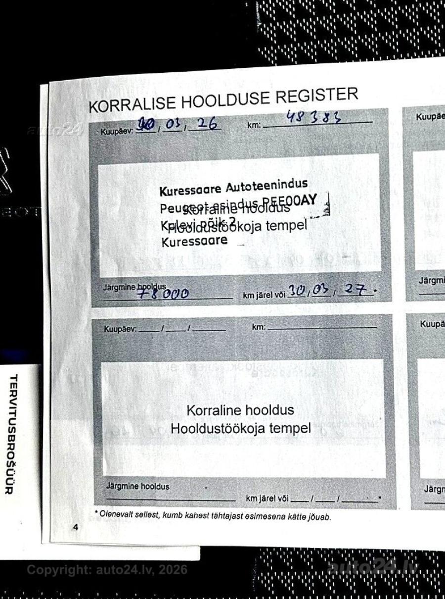 Белый Пежо 2008 2023 в Таллин, объемом двигателя 1.50 л и пробегом 56 тыс. км за 18600 €, фото 22 на AUTOMOTO.COM.LV