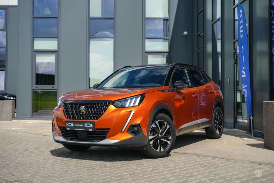 Dzeltens Peugeot 2008 2020 Kauņa, ar dzinēja tilpumu 1.20 L un nobraukumu 44 tūkst. km par 15450 €, foto 3 vietnē AUTOMOTO.COM.LV