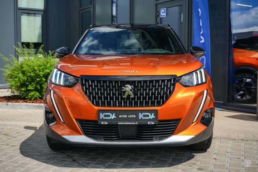 Dzeltens Peugeot 2008 2020 Kauņa, ar dzinēja tilpumu 1.20 L un nobraukumu 44 tūkst. km par 15450 €, foto 5 vietnē AUTOMOTO.COM.LV