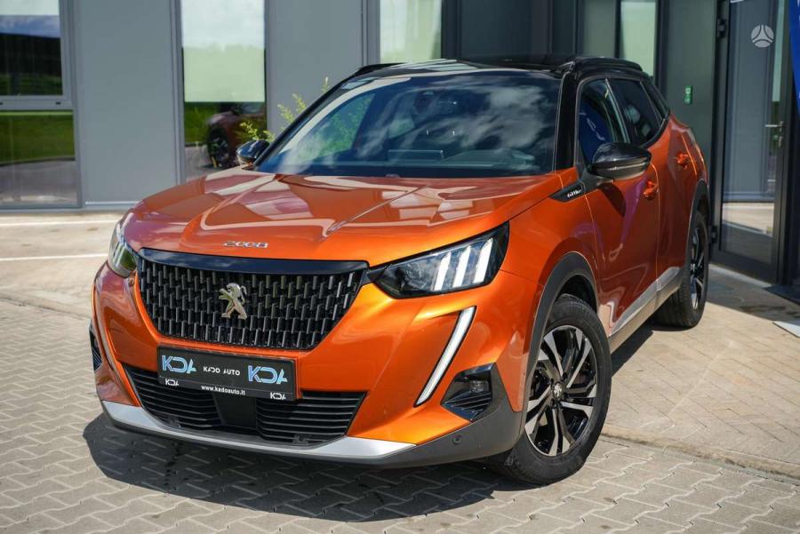 Dzeltens Peugeot 2008 2020 Kauņa, ar dzinēja tilpumu 1.20 L un nobraukumu 44 tūkst. km par 15450 €, foto 6 vietnē AUTOMOTO.COM.LV