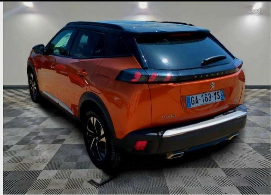 Dzeltens Peugeot 2008 2021 Viļņa, ar dzinēja tilpumu 1.20 L un nobraukumu 35 tūkst. km par 13900 €, foto 5 vietnē AUTOMOTO.COM.LV