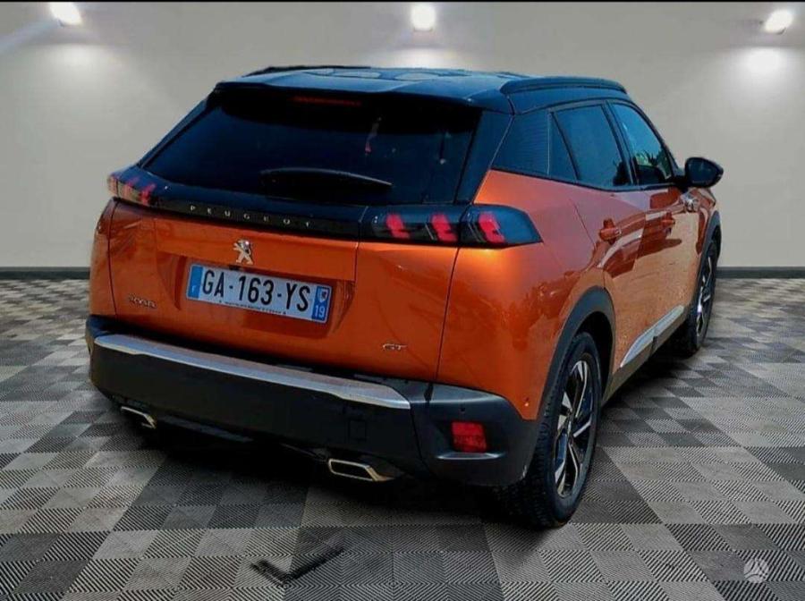 Dzeltens Peugeot 2008 2021 Viļņa, ar dzinēja tilpumu 1.20 L un nobraukumu 35 tūkst. km par 13900 €, foto 6 vietnē AUTOMOTO.COM.LV
