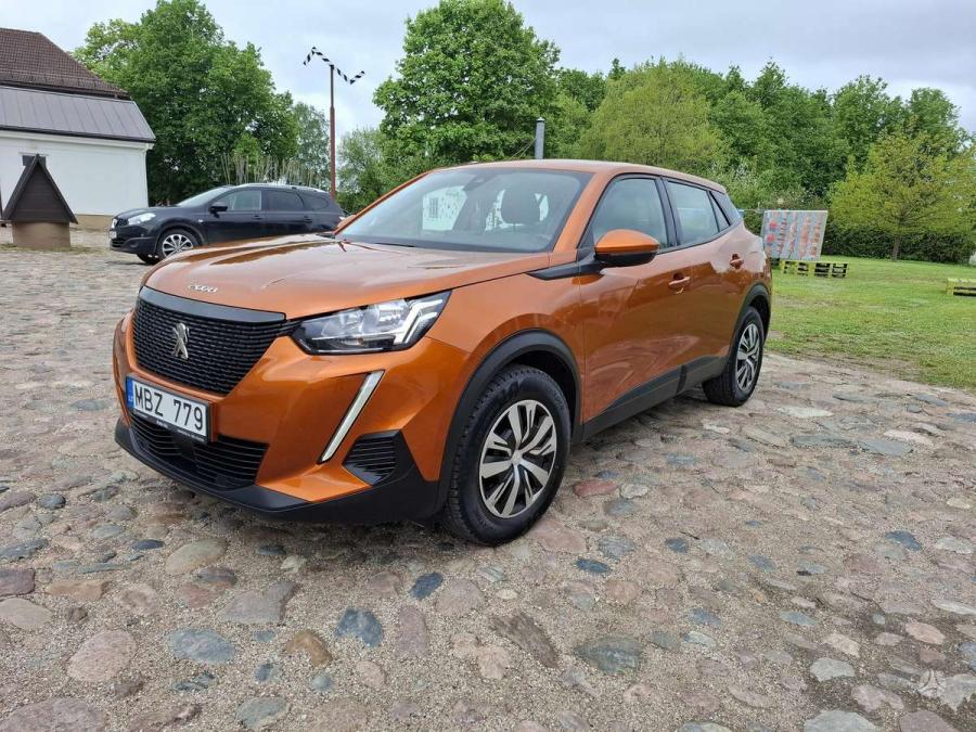 Dzeltens Peugeot 2008 2022 Utena, ar dzinēja tilpumu 1.20 L un nobraukumu 51 tūkst. km par 12400 €, foto 4 vietnē AUTOMOTO.COM.LV