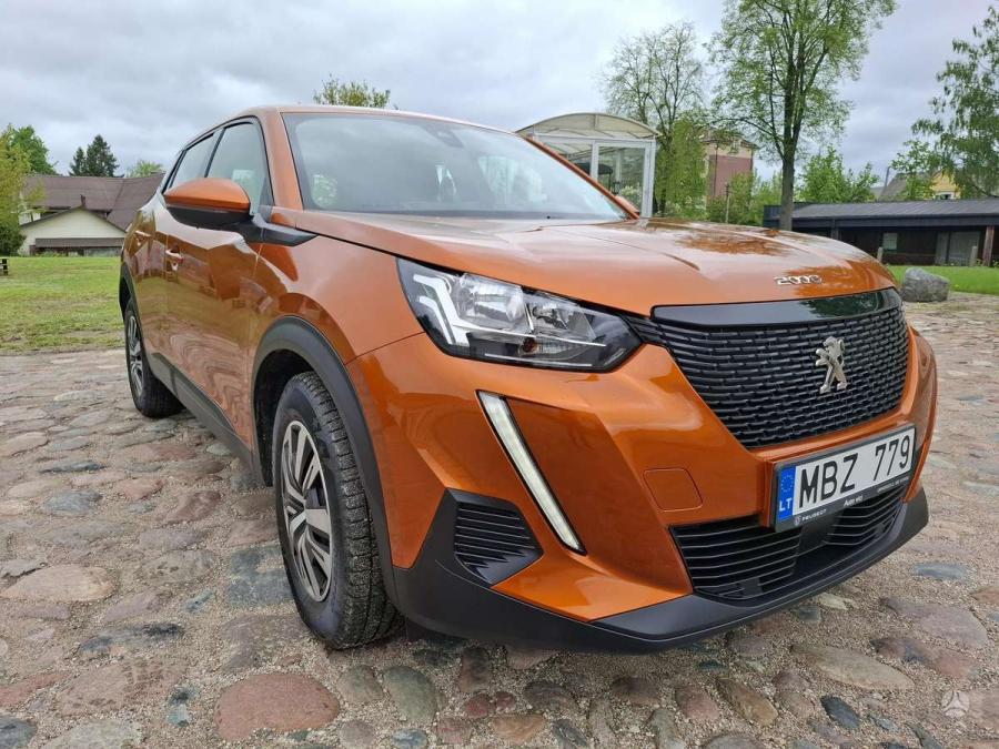 Dzeltens Peugeot 2008 2022 Utena, ar dzinēja tilpumu 1.20 L un nobraukumu 51 tūkst. km par 12400 €, foto 13 vietnē AUTOMOTO.COM.LV