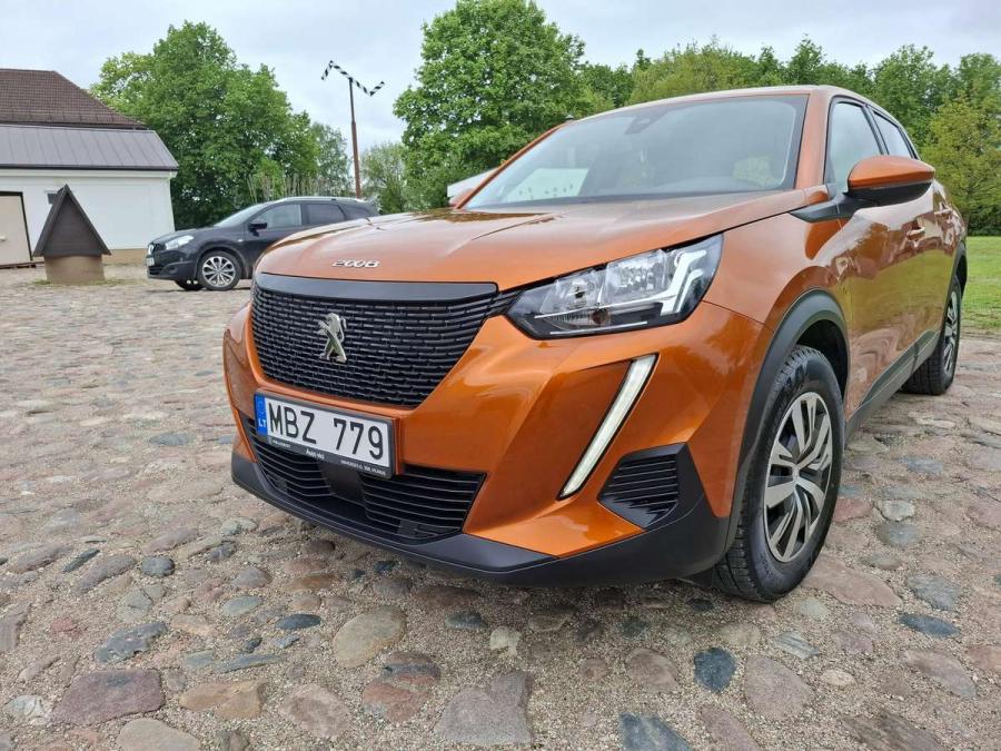 Dzeltens Peugeot 2008 2022 Utena, ar dzinēja tilpumu 1.20 L un nobraukumu 51 tūkst. km par 12400 €, foto 14 vietnē AUTOMOTO.COM.LV