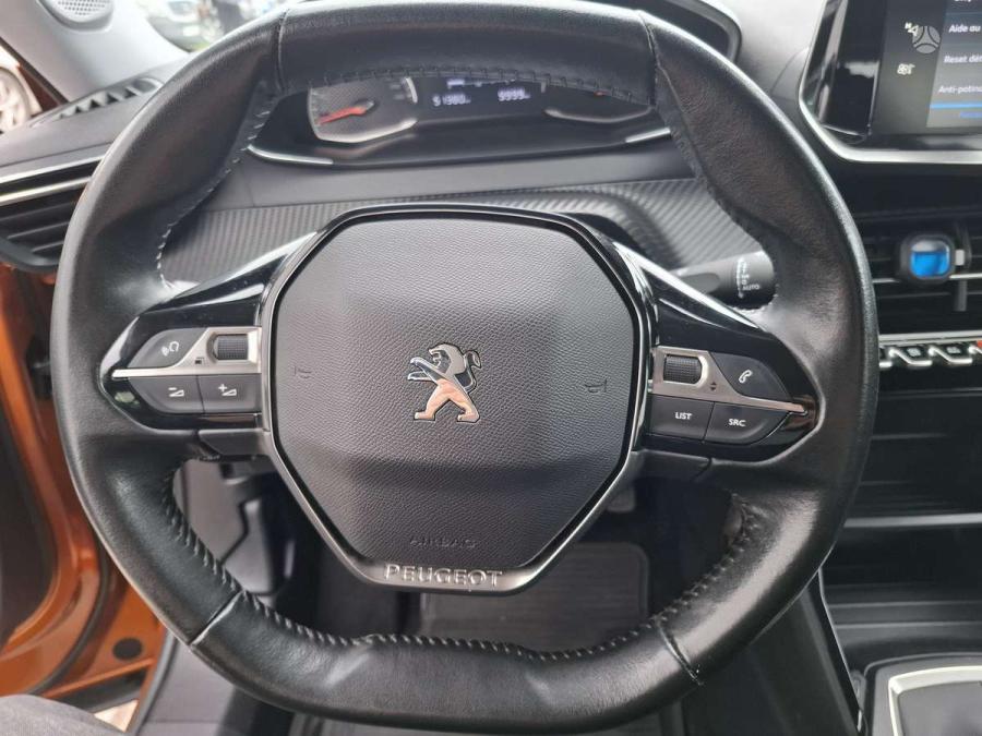 Dzeltens Peugeot 2008 2022 Utena, ar dzinēja tilpumu 1.20 L un nobraukumu 51 tūkst. km par 12400 €, foto 23 vietnē AUTOMOTO.COM.LV