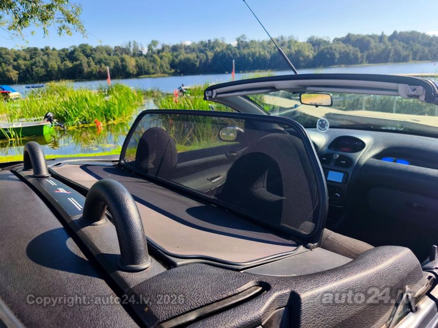 Black Peugeot 206 2001 in Viljandi, with an engine capacity of 1.60 L and mileage of 0 thousand km for 1500 €, photo 8 on AUTOMOTO.COM.LV