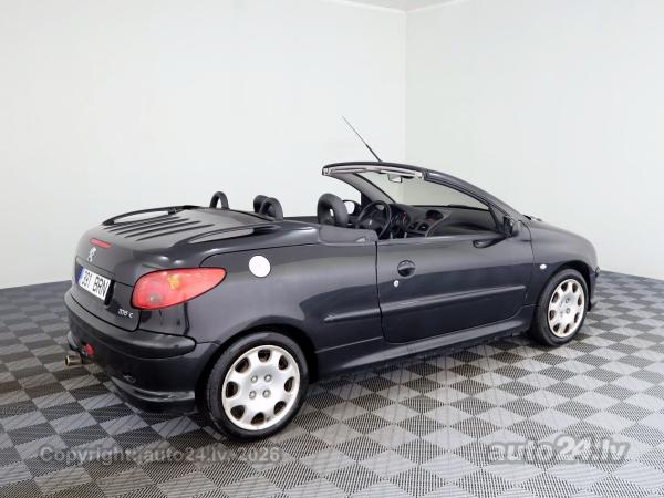 Black Peugeot 206 2003 in Tallinn, with an engine capacity of 2.00 L and mileage of 243 thousand km for 799 €, photo 3 on AUTOMOTO.COM.LV