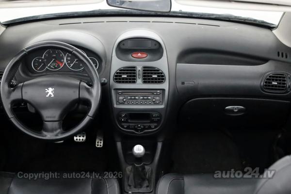 Black Peugeot 206 2003 in Tallinn, with an engine capacity of 2.00 L and mileage of 243 thousand km for 799 €, photo 7 on AUTOMOTO.COM.LV