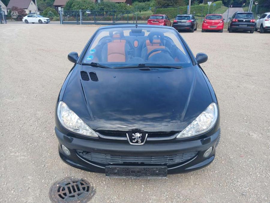 Black Peugeot 206 2003 in Kelme, with an engine capacity of 2.00 L and mileage of 162 thousand km for 2000 €, photo 4 on AUTOMOTO.COM.LV