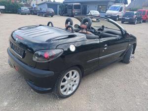 Black Peugeot 206 2003 in Kelme, with an engine capacity of 2.00 L and mileage of 162 thousand km for 2000 €, photo 5 on AUTOMOTO.COM.LV