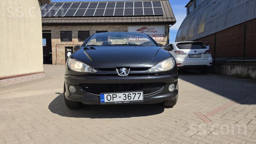 Melns Peugeot 206 2004 Jelgava, ar dzinēja tilpumu 1.60 L un nobraukumu 0 tūkst. km par 2200 €, foto 7 vietnē AUTOMOTO.COM.LV