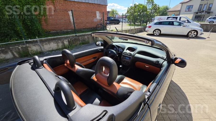 Melns Peugeot 206 2004 Jelgava, ar dzinēja tilpumu 1.60 L un nobraukumu 0 tūkst. km par 2200 €, foto 9 vietnē AUTOMOTO.COM.LV