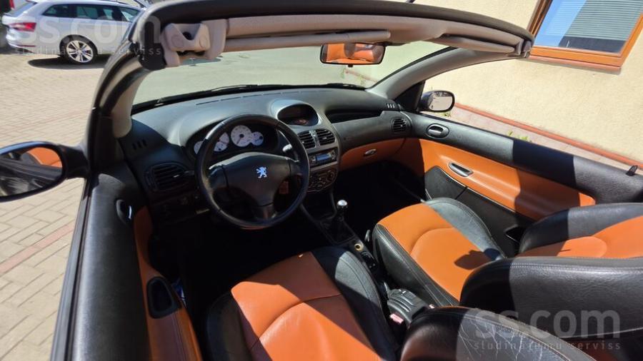 Melns Peugeot 206 2004 Jelgava, ar dzinēja tilpumu 1.60 L un nobraukumu 0 tūkst. km par 2200 €, foto 11 vietnē AUTOMOTO.COM.LV