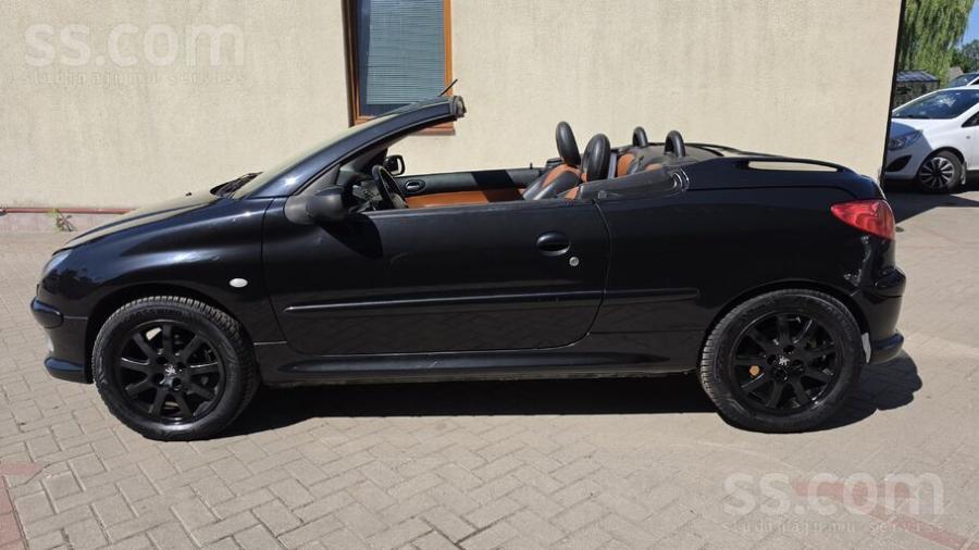 Melns Peugeot 206 2004 Jelgava, ar dzinēja tilpumu 1.60 L un nobraukumu 0 tūkst. km par 2200 €, foto 12 vietnē AUTOMOTO.COM.LV