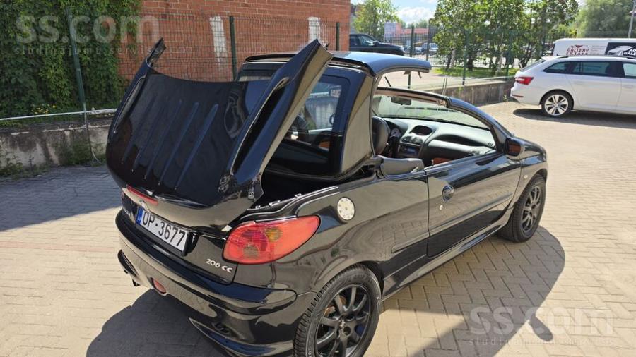 Melns Peugeot 206 2004 Jelgava, ar dzinēja tilpumu 1.60 L un nobraukumu 0 tūkst. km par 2200 €, foto 20 vietnē AUTOMOTO.COM.LV
