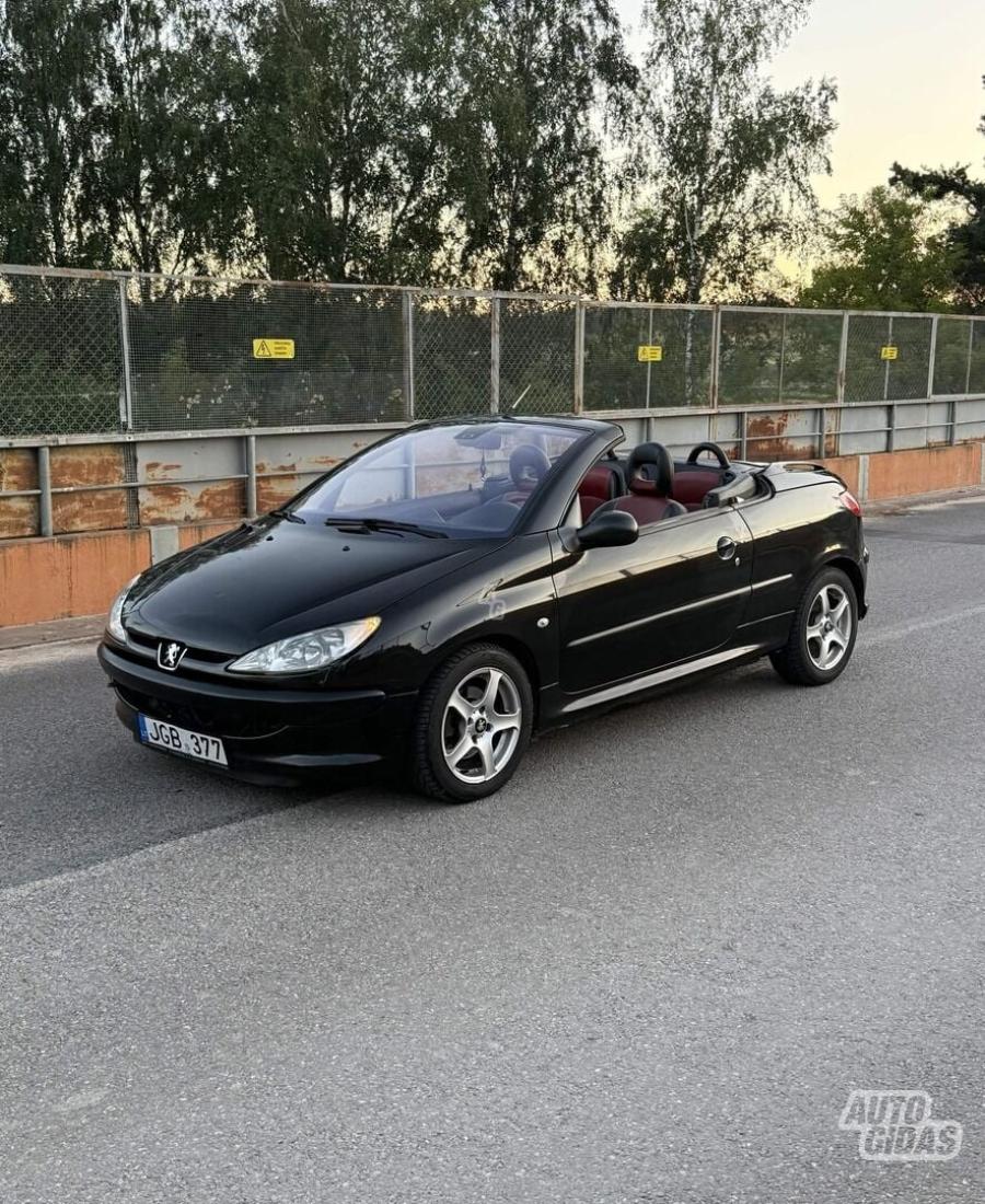 Black Peugeot 206 2004 in Vievis, with an engine capacity of 1.60 L and mileage of 187 thousand km for 1150 €, photo 4 on AUTOMOTO.COM.LV