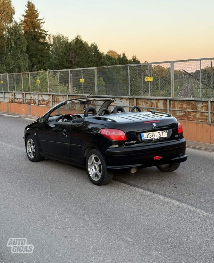 Black Peugeot 206 2004 in Vievis, with an engine capacity of 1.60 L and mileage of 187 thousand km for 1150 €, photo 5 on AUTOMOTO.COM.LV