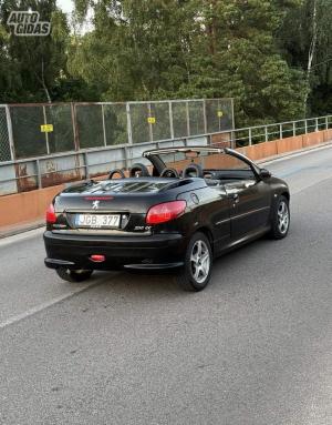 Black Peugeot 206 2004 in Vievis, with an engine capacity of 1.60 L and mileage of 187 thousand km for 1150 €, photo 6 on AUTOMOTO.COM.LV