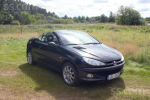 Черный Пежо 206 2006 в Рига, объемом двигателя 1.60 л и пробегом 187 тыс. км за 1950 €, фото  на AUTOMOTO.COM.LV