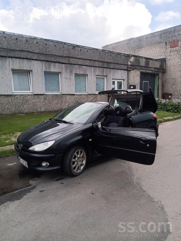 Черный Пежо 206 2006 в Рига, объемом двигателя 1.60 л и пробегом 166 тыс. км за 2150 €, фото 5 на AUTOMOTO.COM.LV