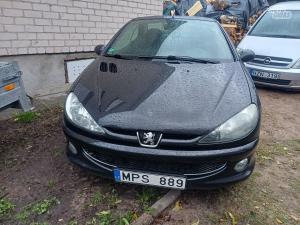 Черный Пежо 206 2006 в Вильнюс, объемом двигателя 1.60 л и пробегом 300 тыс. км за 400 €, фото 4 на AUTOMOTO.COM.LV