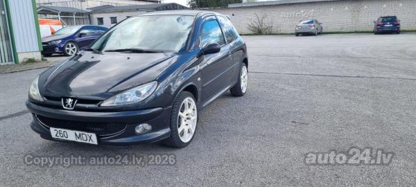 Black Peugeot 206 2003 in Paide, with an engine capacity of 2.00 L and mileage of 0 thousand km for 2990 €, photo 5 on AUTOMOTO.COM.LV
